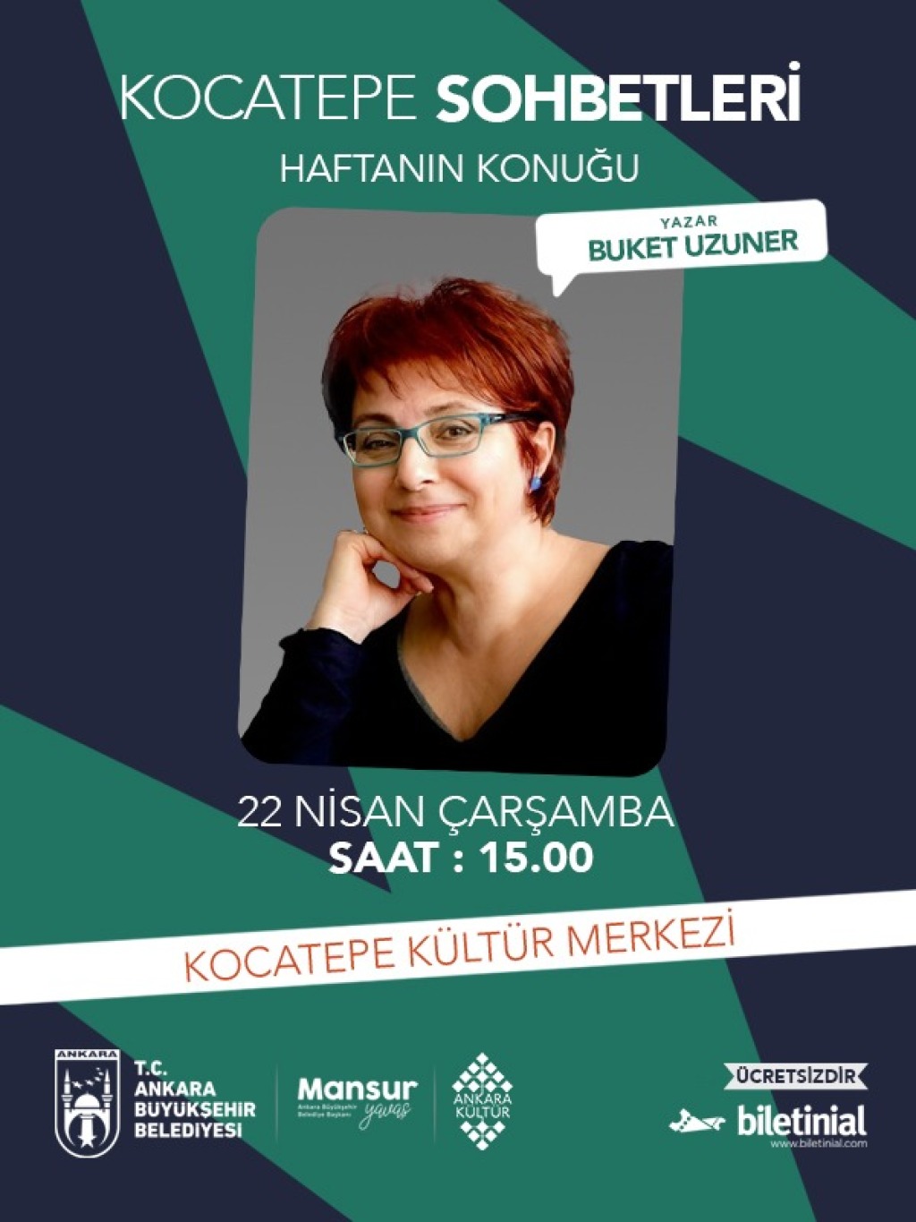 Buket Uzuner - Kocatepe Sohbetleri Biletleri - Bilet Sırası