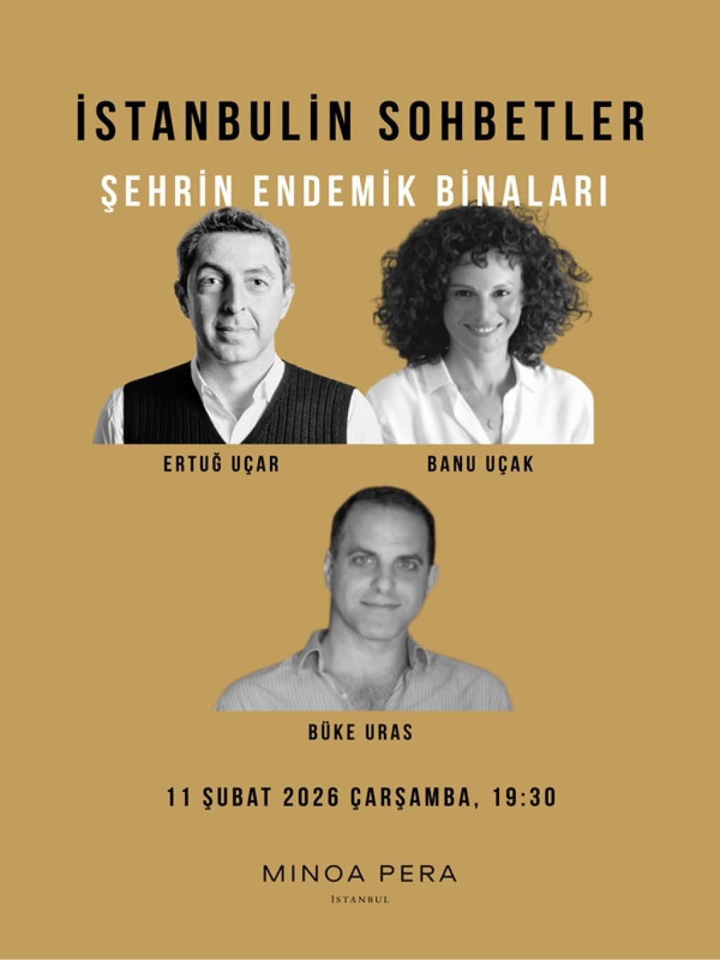 İstanbulin Sohbetler, Şehrin Endemik Binaları, Büke Uras Biletleri ...