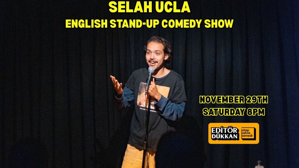 Selah Ucla - English Stand-up Comedy Biletleri - Bilet Sırası